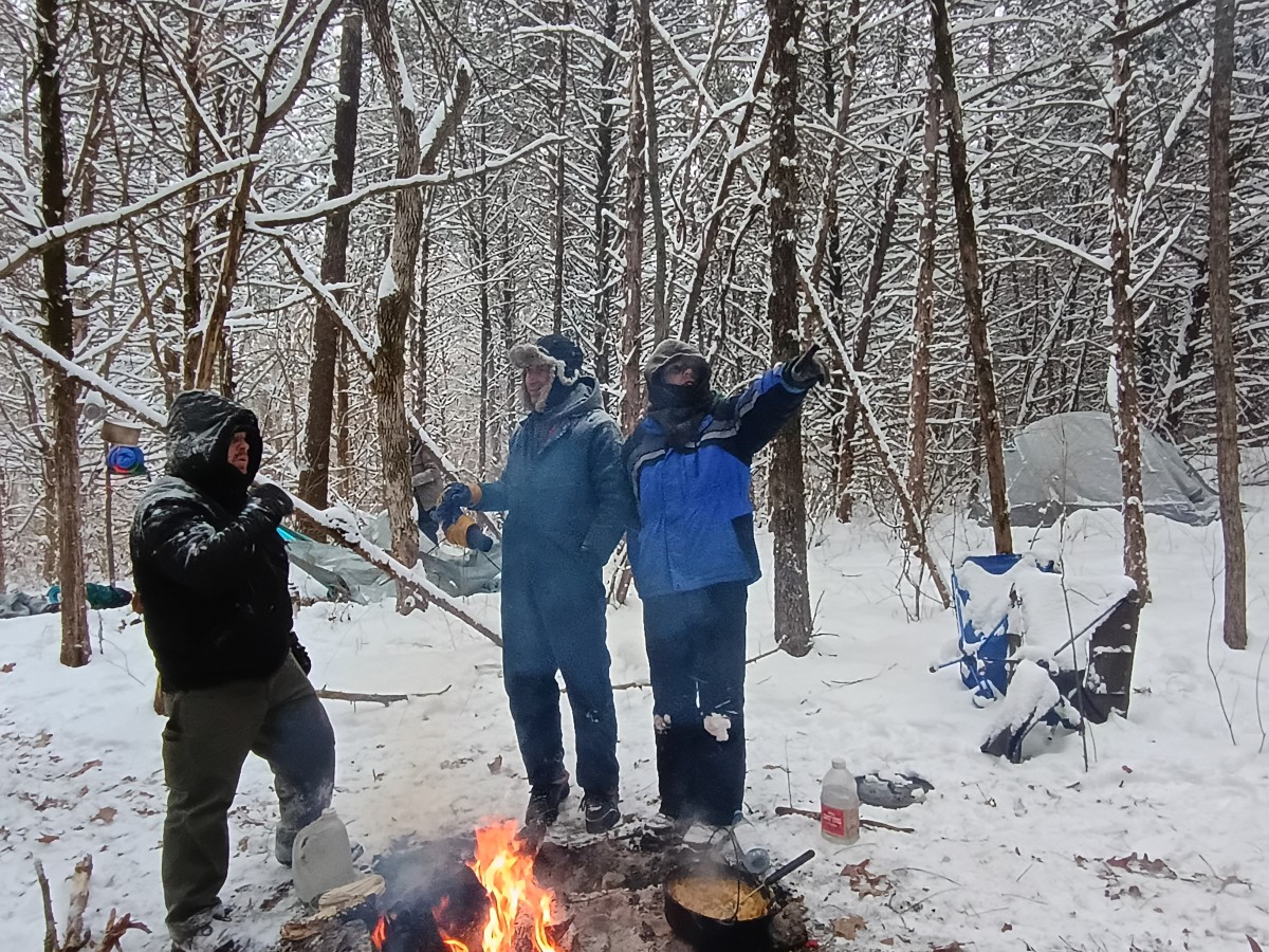 Boy Scout Troop 707 Takes on Winter Storm Camping Challenge in Mark ...